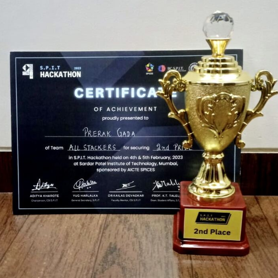 Prerak Gada | Portfolio